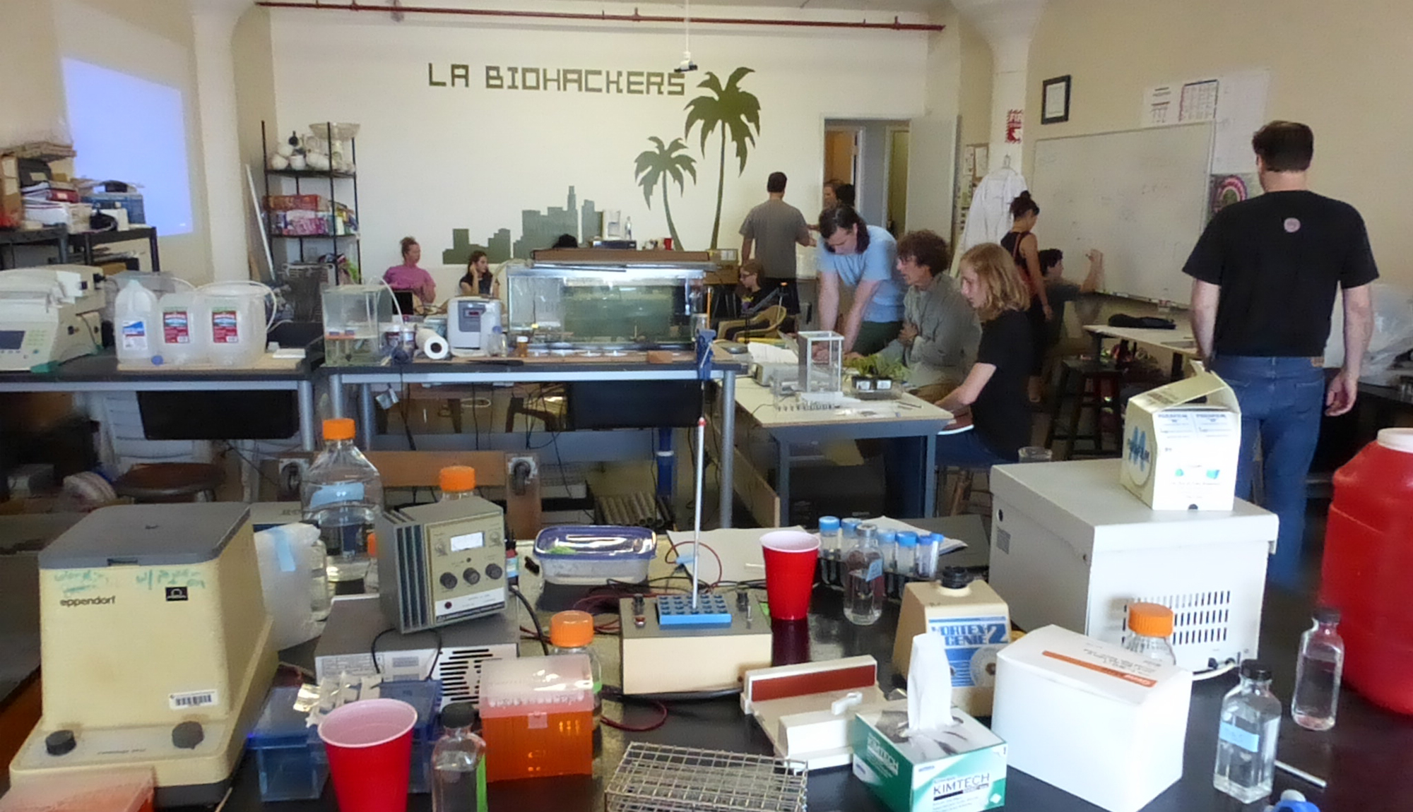 In Los Angeles, LA Biohackers dreams of biology for all : Makery