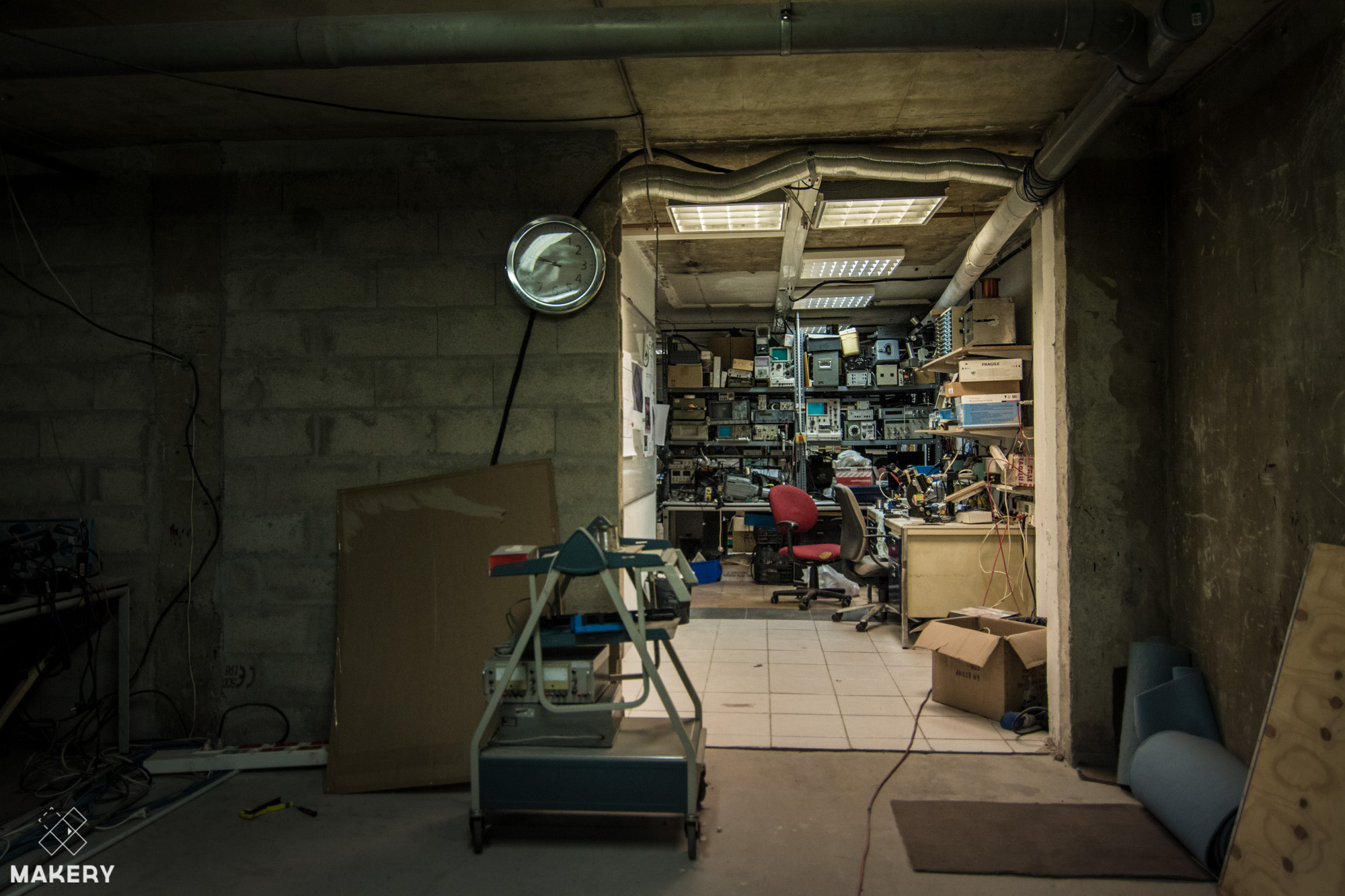 Electrolab, soon-to-be the biggest European hackerspace in Nanterre ...