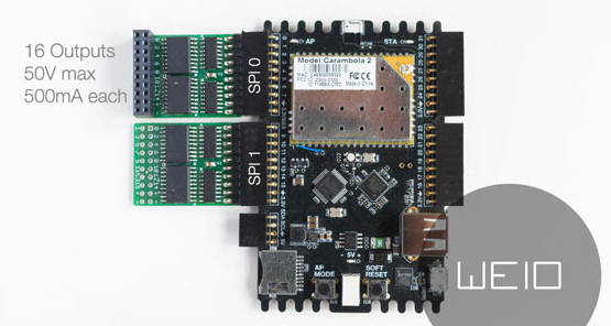 We proto-tested WeIO, the Arduino for connected designers : Makery